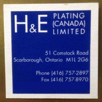 Copper Plating & Bright Dip – H&E Plating Ltd, Electroplaters In ...
